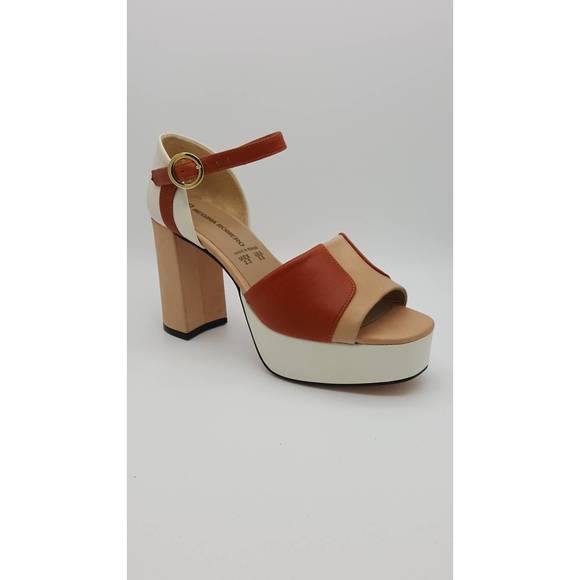 REGINA ROMERO | Shoes | New Regina Romero Poppy Platforms In Brown ...
